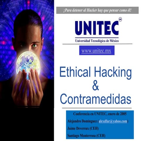 Ethical hacking y contramedidas | PDF