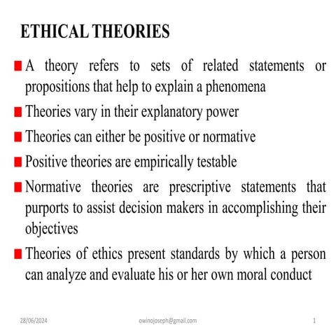 ETHICAL ISSUES in health system management | PPT