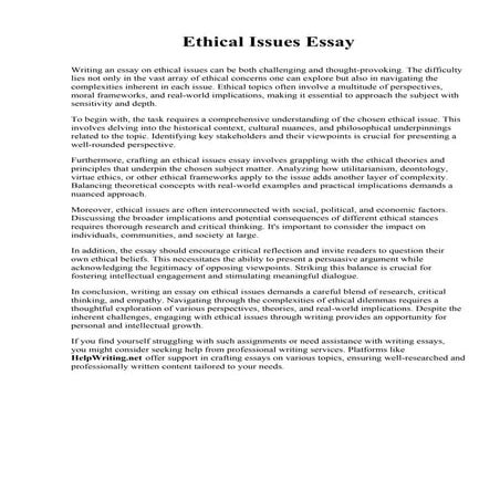 Ethical Issues Essay.pdf