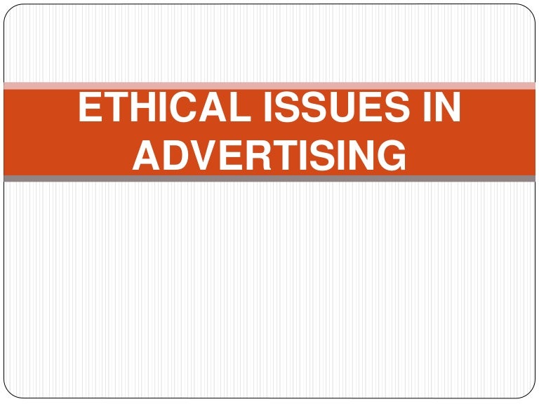 Ethical Issues
