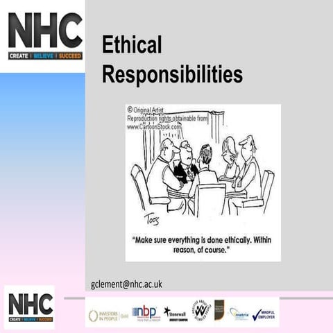 Ethical responsibilities | PPTX