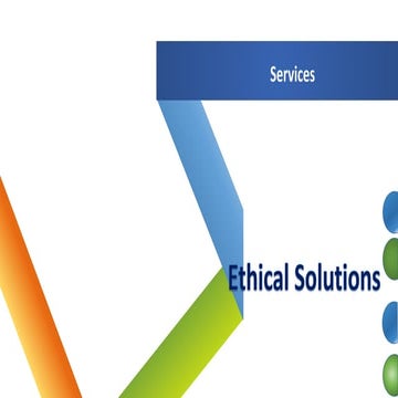 Ethical solutions services | PPTX