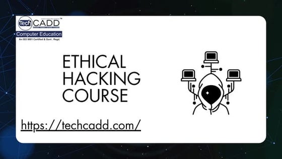 Introduction to ethical hacking | PPTX