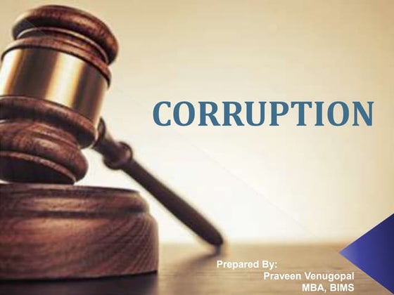 Corruption | PPT