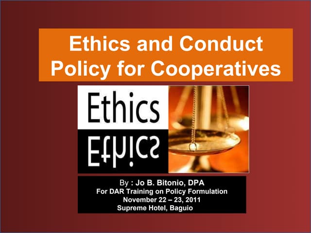 Code of Conduct | PDF
