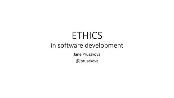An Introduction to Cyber Ethics | PPT