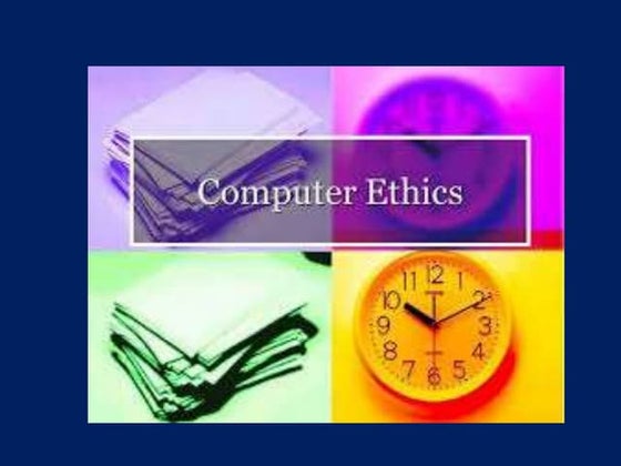 Internet Ethics | PPT | Internet for Beginners | Internet