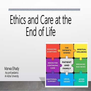Ethics and end of life in NRP | PPTX