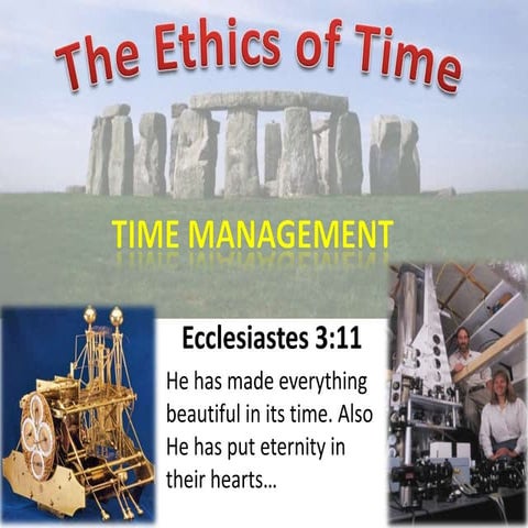 Ethics of Time | PPT