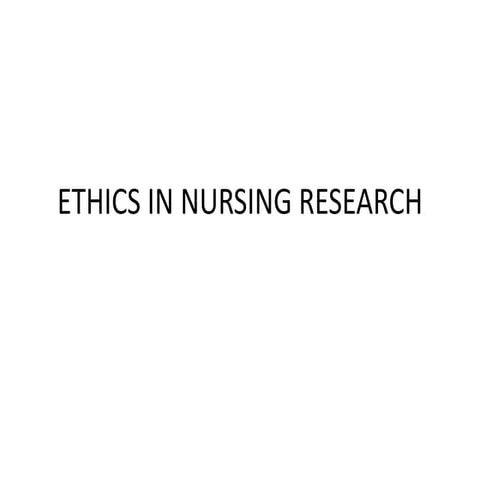 ETHICAL GUIDELINES FOR BIOMEDICAL RESEARCH ON HUMAN PARTICIPANTS | PPT