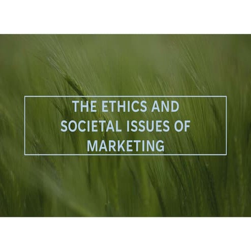 Ethical Marketing Secrets: Winning Consumer Hearts and Minds | PDF