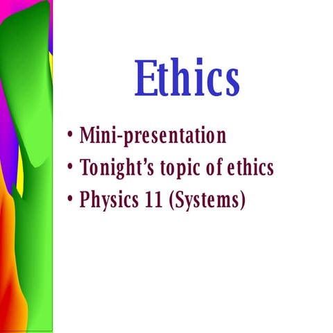 Ethics | PPT