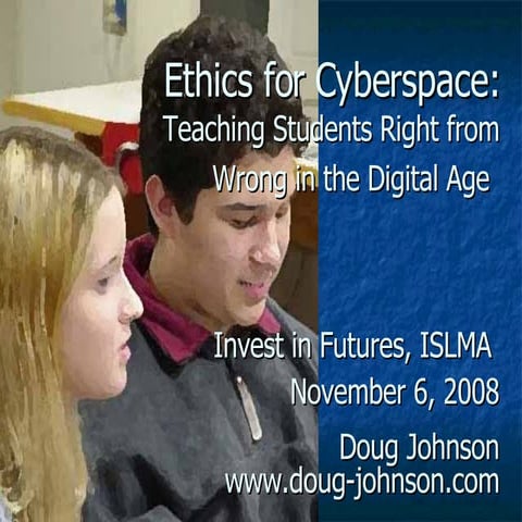 Teaching Ethical and Legal use of Technology in the Classroom | PPT