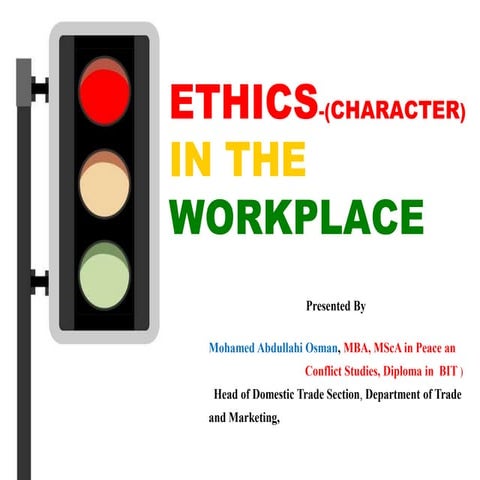Ethics and Character InThe Workplace.ppt