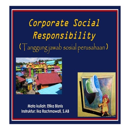 Corporate Sosial Responsibility | PPTX