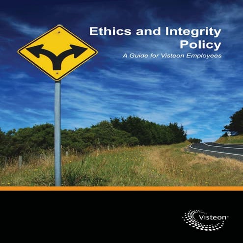 Ethics and integrity policy | PDF