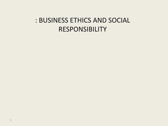 Socially Responsible Investing | PPT