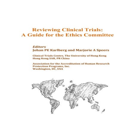 Ethics committee guide | PDF