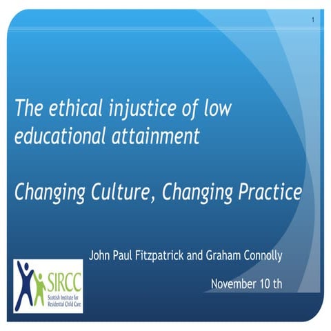 Ethics education- Young People in Care | PPT