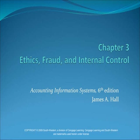 accounting information system Ethics_Frauds.ppt