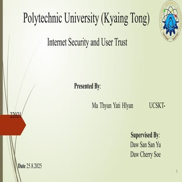 Ethical and Cybersecurity presentation | PPTX