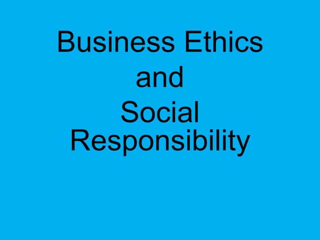 Workplace Ethics PowerPoint Presentation | PPT | Human Resources | Business
