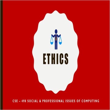 Ethics In Computing Pptx