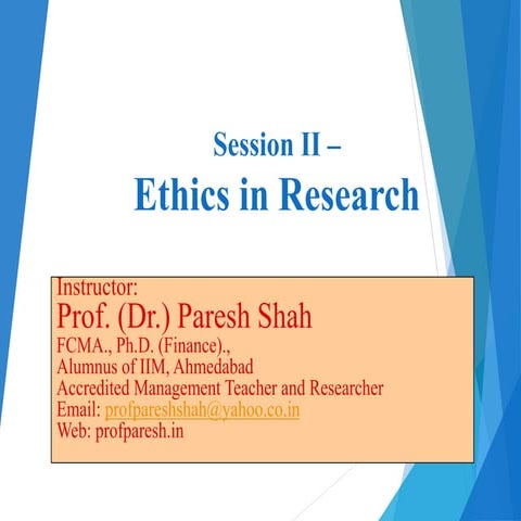 Ethics in Research.pdf | Science