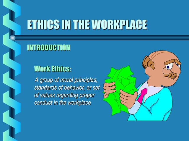 Workplace Ethics PowerPoint | PPT