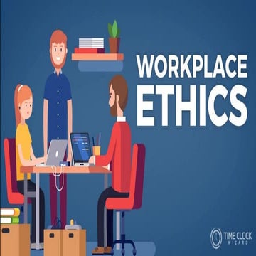 Ethics in the workplace for the Hospitality industry | PPTX