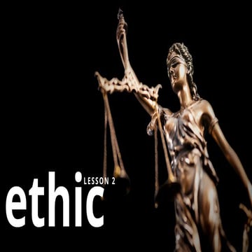 ethics as a branch of philosophy, Morality and Decision-Making, and ...