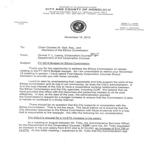 Leong ethics memo 11.18.13