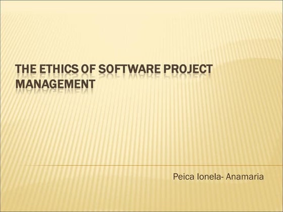 Project Management, Design, Construction Management And Ethics For ...