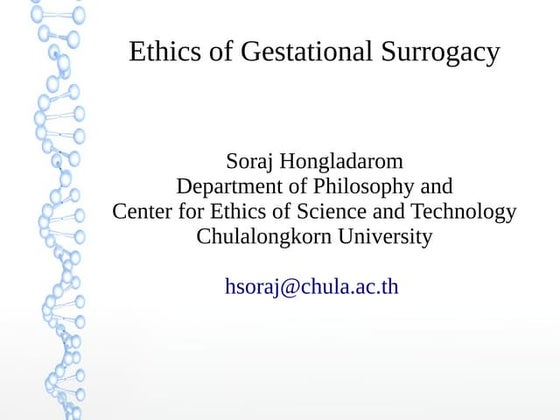 Surrogacy ppt | PPT