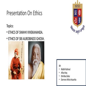 Ethics of Swami Vivekananda and sri aurobindo ghosh.pptx