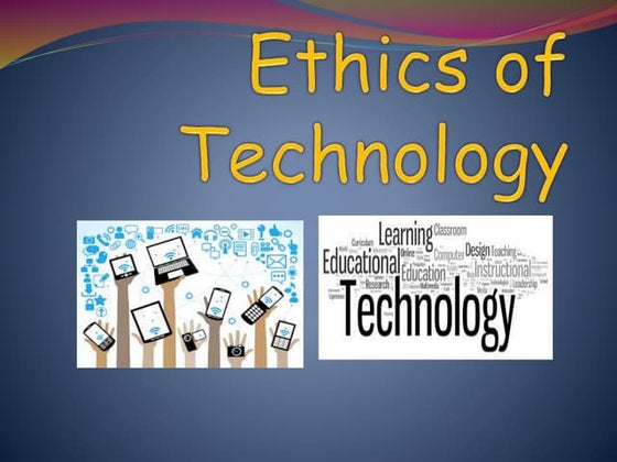 Legal, Ethical and Social Issues in Technology | PPT