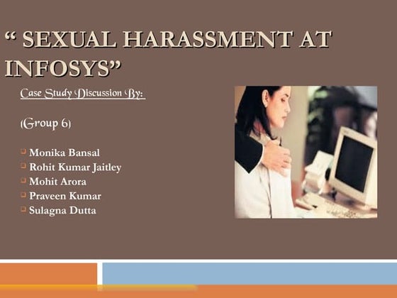 Sexual harassment at workplace | PPT