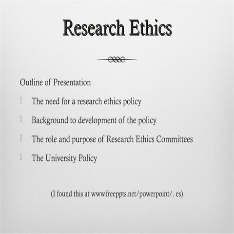 Ethics presentation | PPT