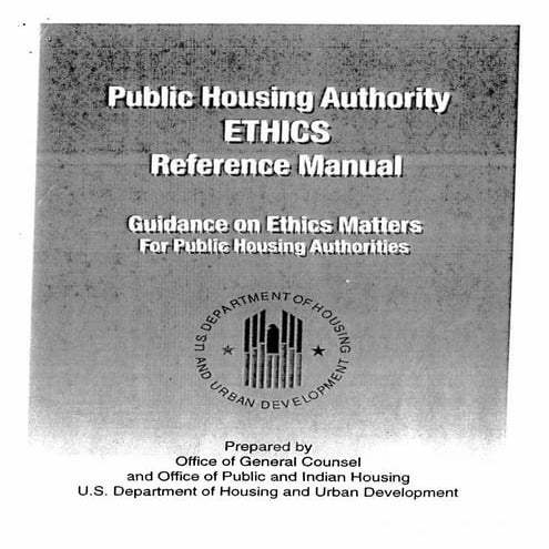 Ethics reference manual for ph as | PDF