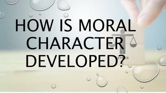 Presentation for Moral and Character Virtue | PDF