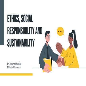 International business for ethics and sustainability | PPT