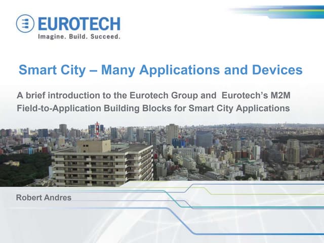 Smart Cities: Integrating Technology for Urban Development | PPTX