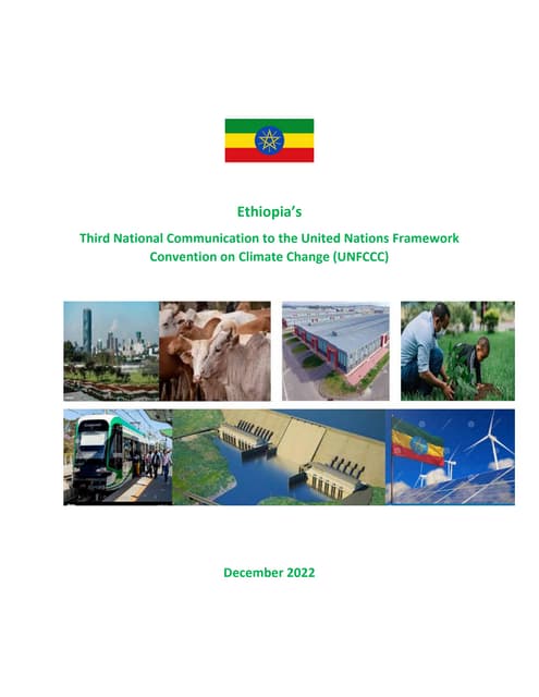 Climate change strategies and policies in ethiopia zewdea | PPTX | Environmental Services ...