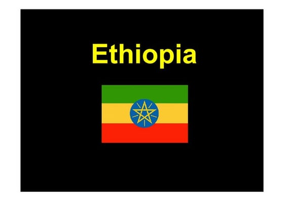 Ethiopia presentation | PPTX