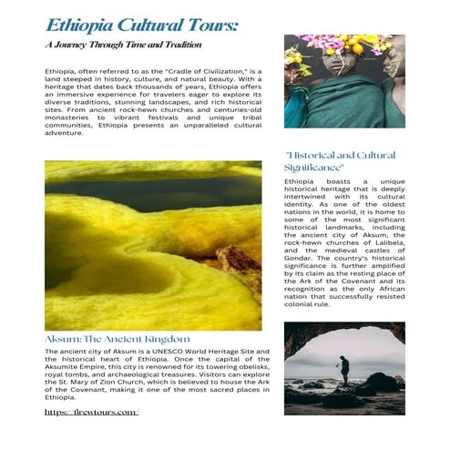 Ethiopia presentation | PPTX