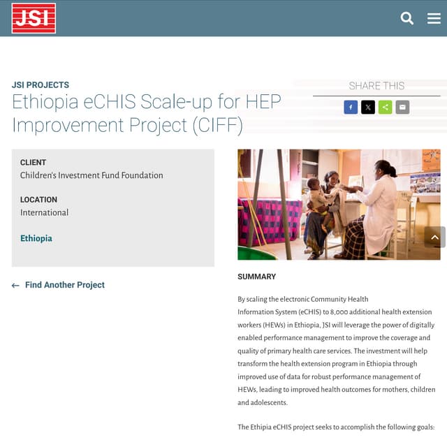 Ethiopia eCHIS Scale-up for HEP Improvement Project (CIFF) - JSI.pdf