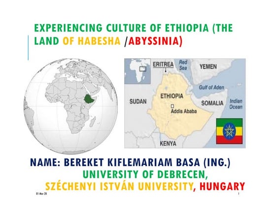 Ethiopia presentation | PPTX
