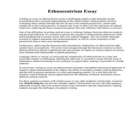 Ethnocentrism Essay.pdf
