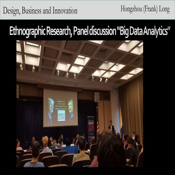 Ethnographic research findings | PPTX
