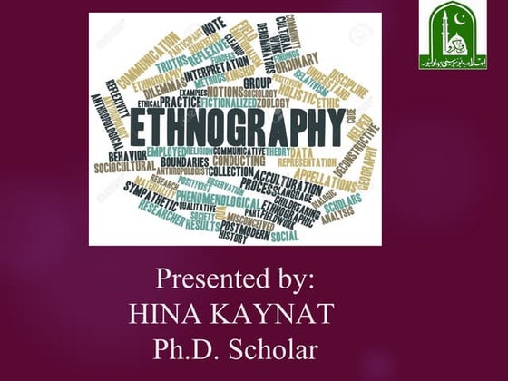 Ethnography | PPT